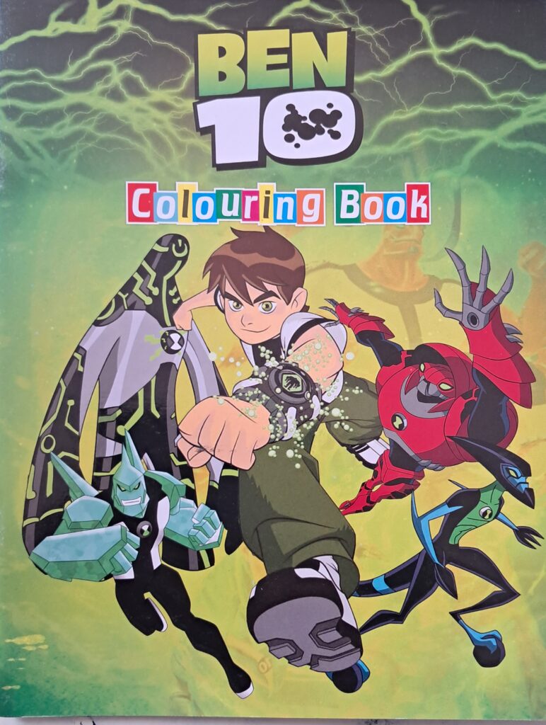 BEN 10 Colouring Book - REDBOOKS.IN