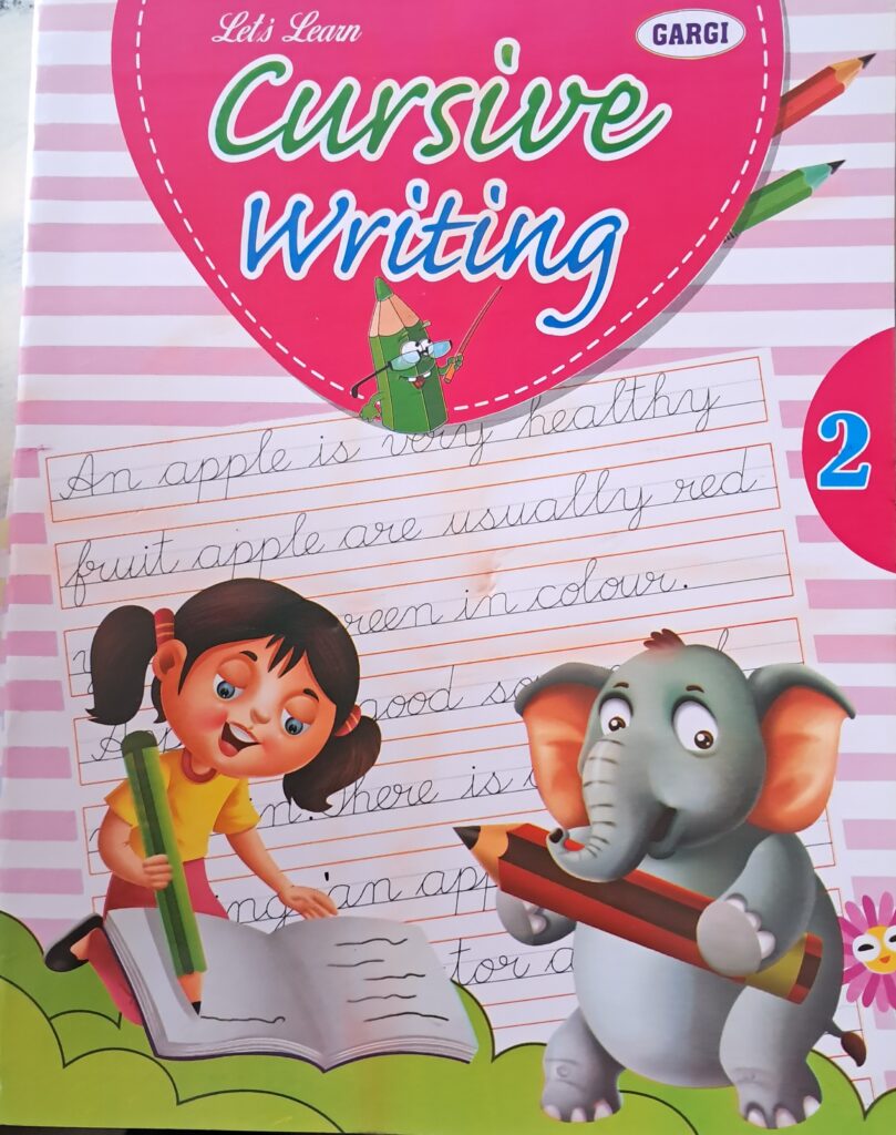 Gargi Cursive Writing Book Class 2 - REDBOOKS.IN