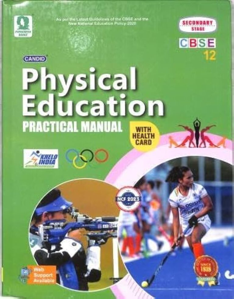 Evergreen CBSE Practical Manual Physical Education For Class 12 ...